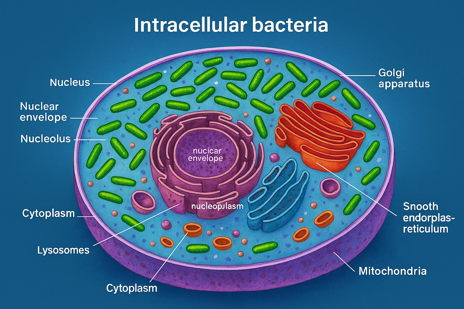 Obligate vs Facultative Intracellular Bacteria: Interactive ...