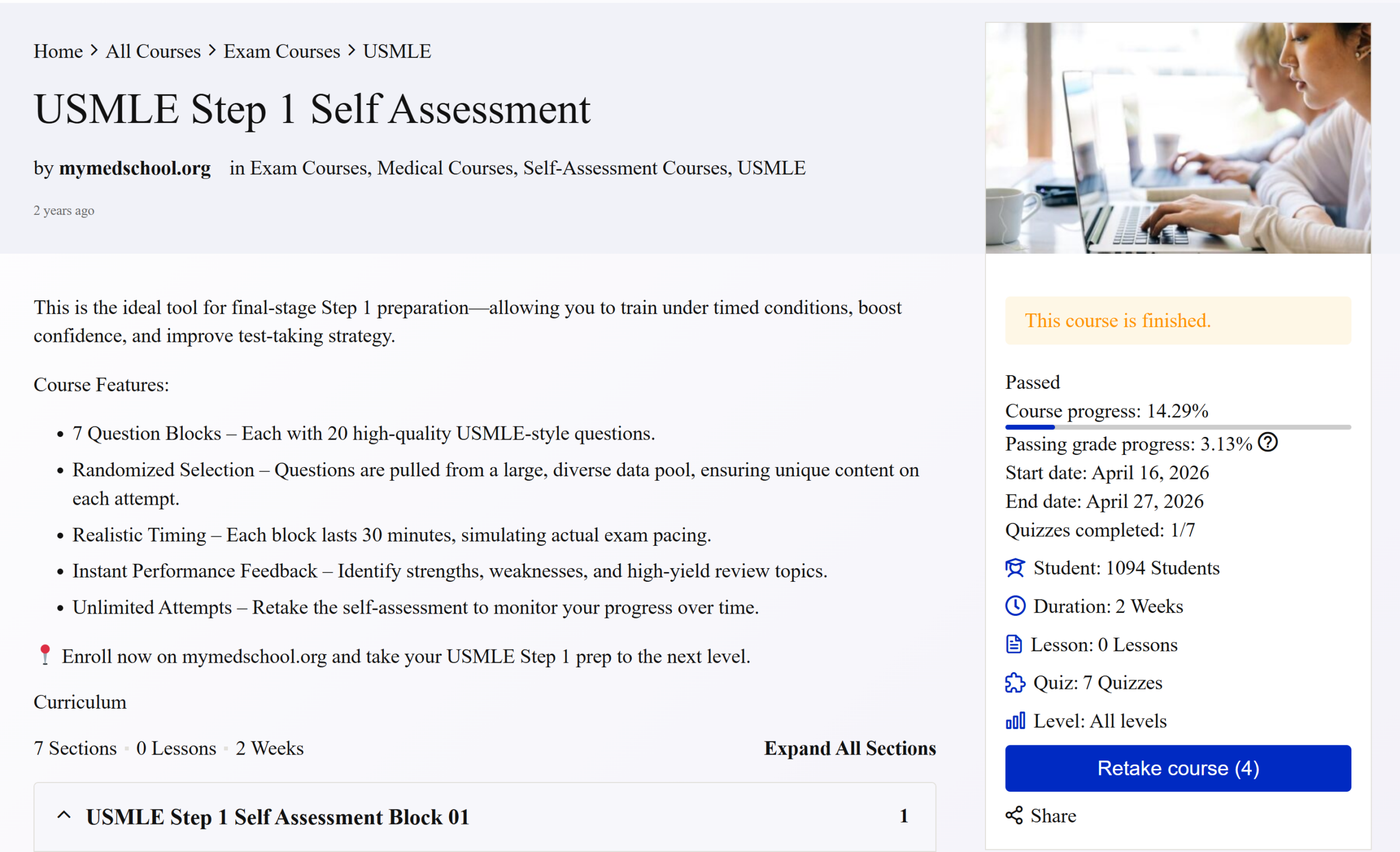 NBME Changed Step 1 — We Changed With It: Realistic USMLE Simulation