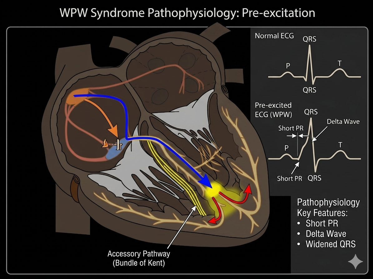 U01.17.077 Wolff-Parkinson-White (WPW) Syndrome: Bundle of Kent and ...
